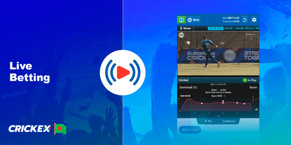 Crickex Bet » Betting & Casino Site | Bonus 1000 BDT | Login Bangladesh