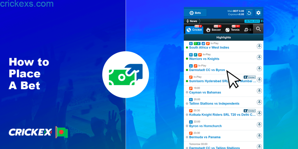 Crickex Bet » Betting & Casino Site | Bonus 1000 BDT | Login Bangladesh