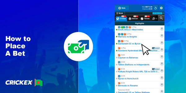 Crickex Bet » Betting & Casino Site | Bonus 1000 BDT | Login Bangladesh